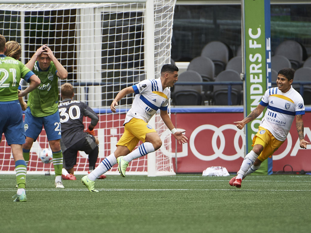 San Jose Earthquakes surpise first place Seattle Sounders - Soccer Bay Area